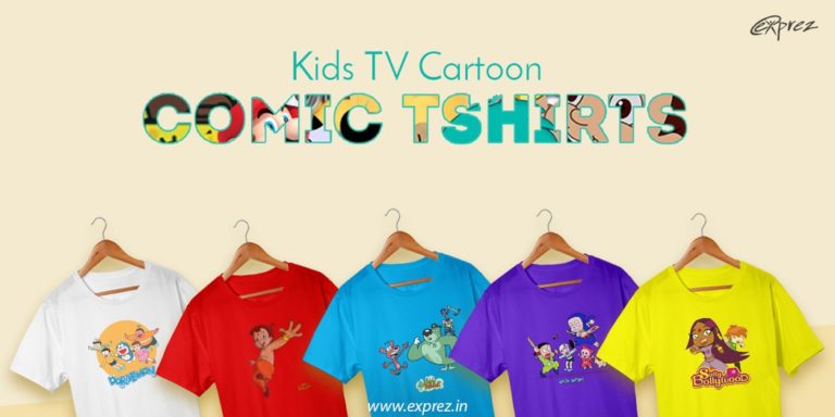 TV cartoon characters - Kids T-Shirts